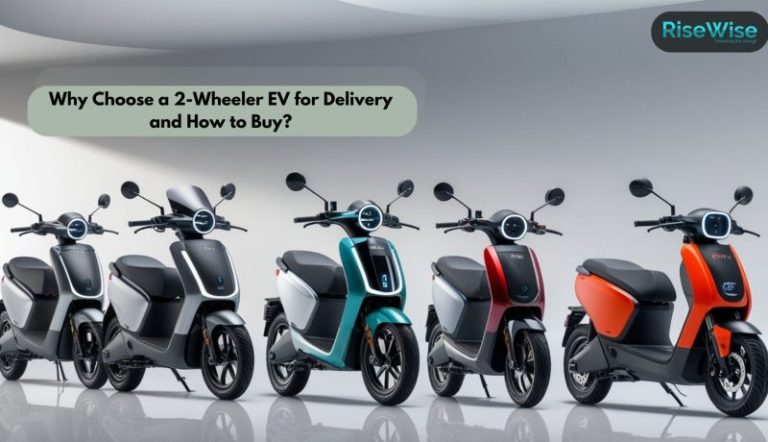 Why Choose a 2 Wheeler EV for Delivery and How to Buy? - Risewise Capital